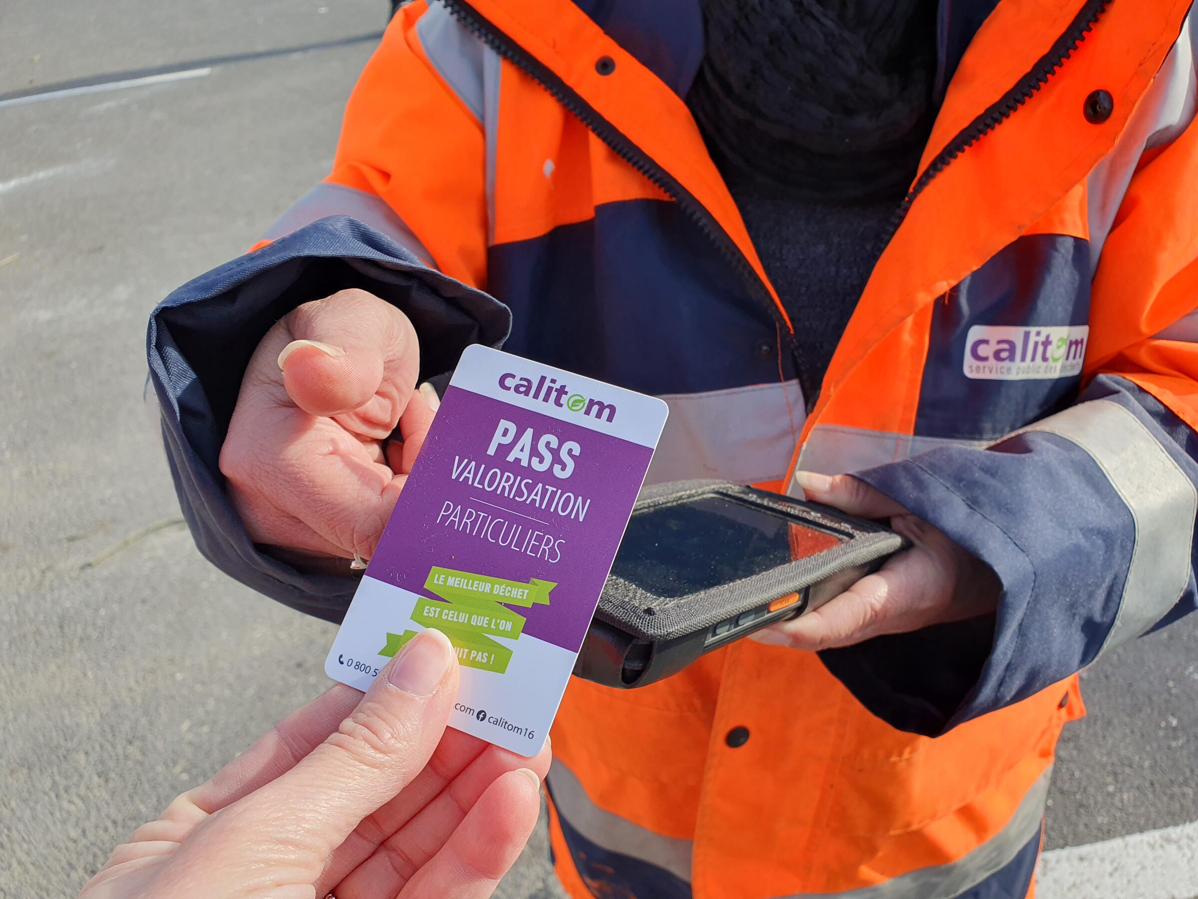 Accès en déchèterie : mise en place du Pass Valo | Calitom